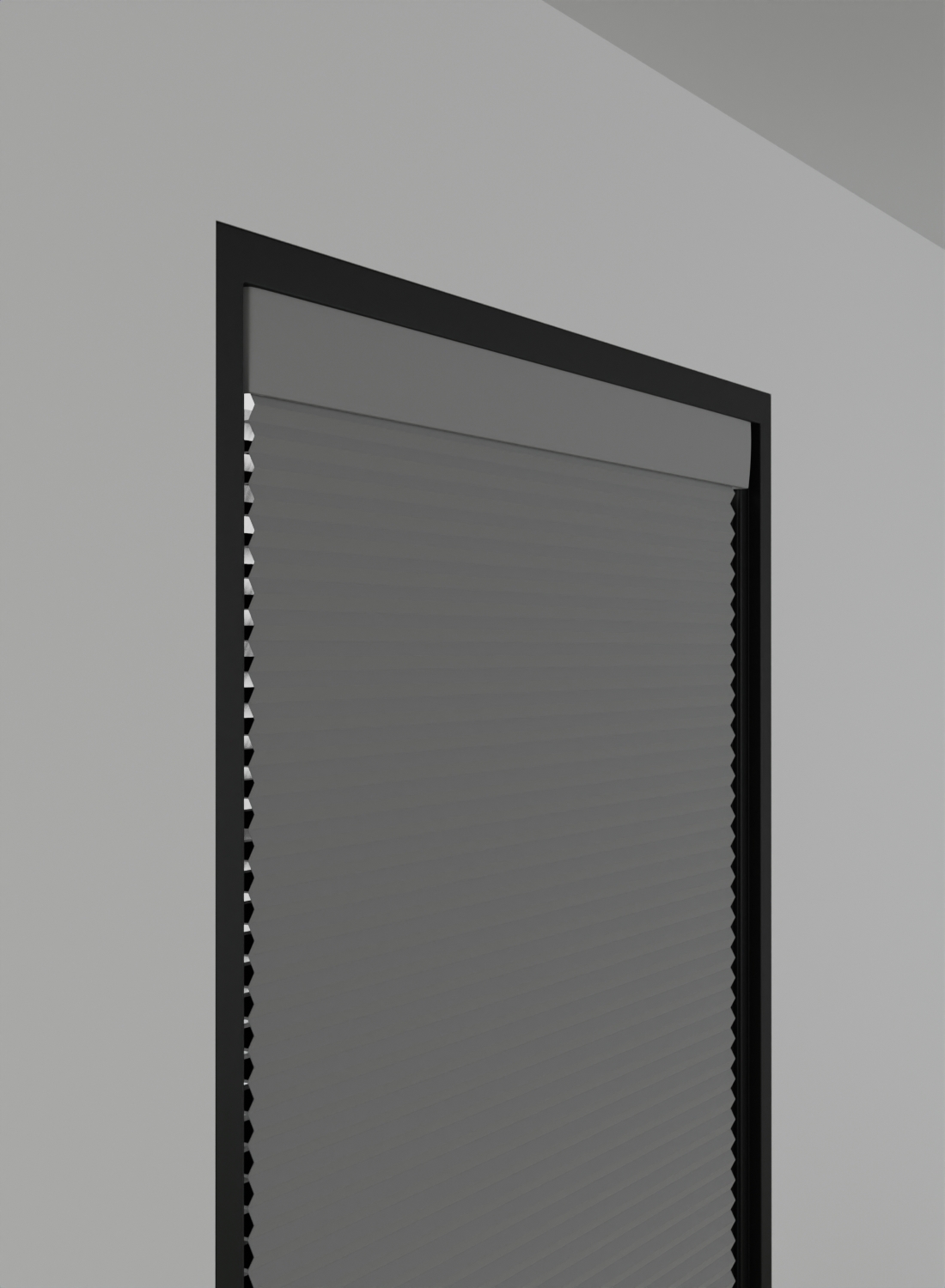 Lead Gray - Honeycomb Blackout Fabric Sample - The Custom Shade